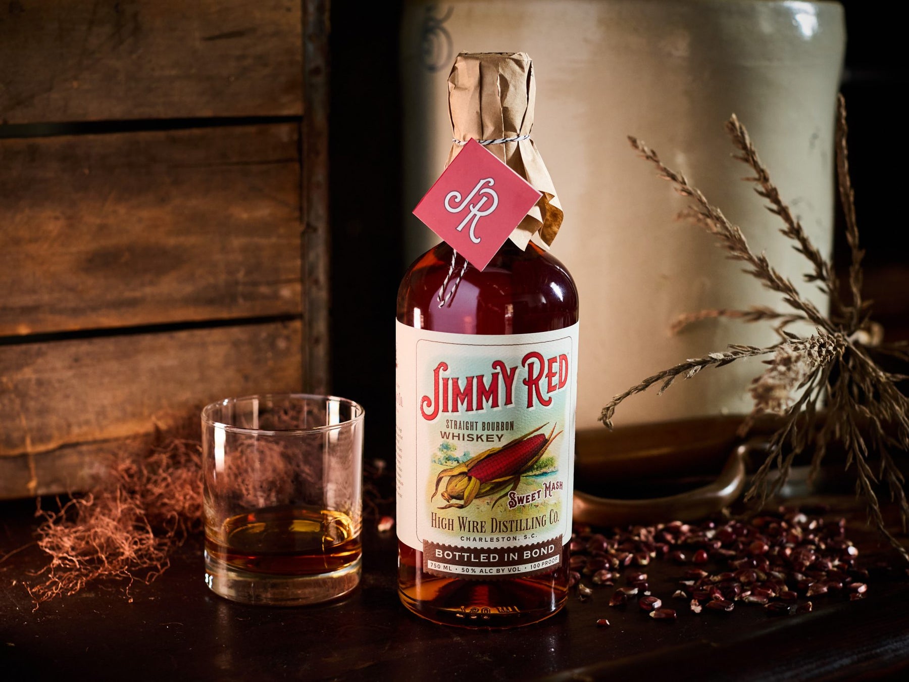 High Wire Distilling Jimmy Red Bottled in Bond 750ml - Whiskey Library ...